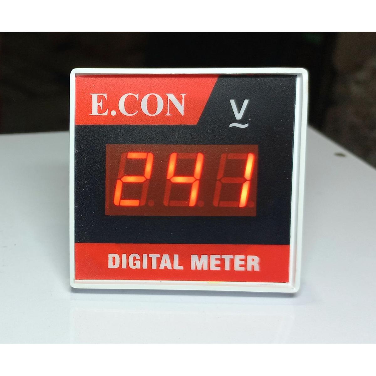 AC Volt Meter Digital Display High Quality | Daraz.pk