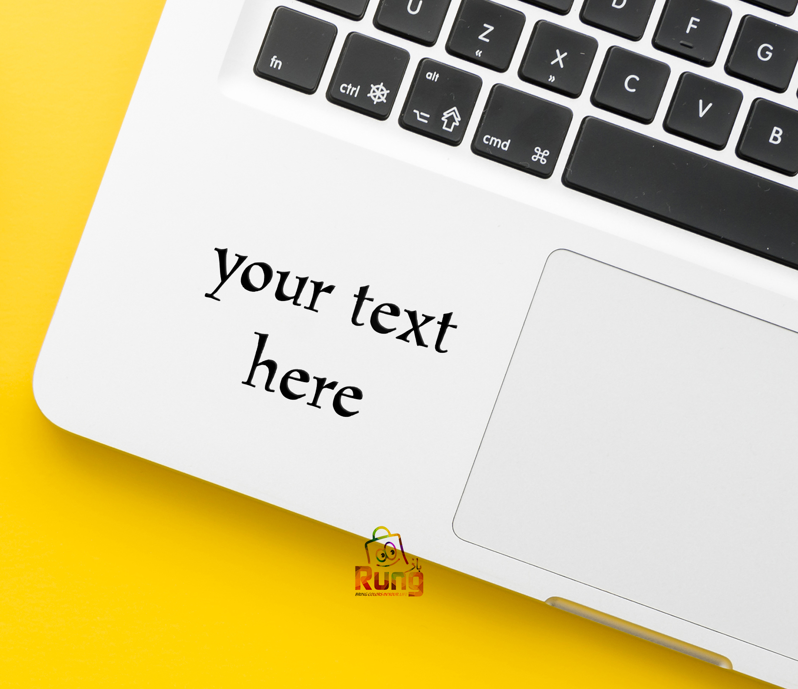 Customized Name Text Vinyl Decal Sticker | Daraz.pk