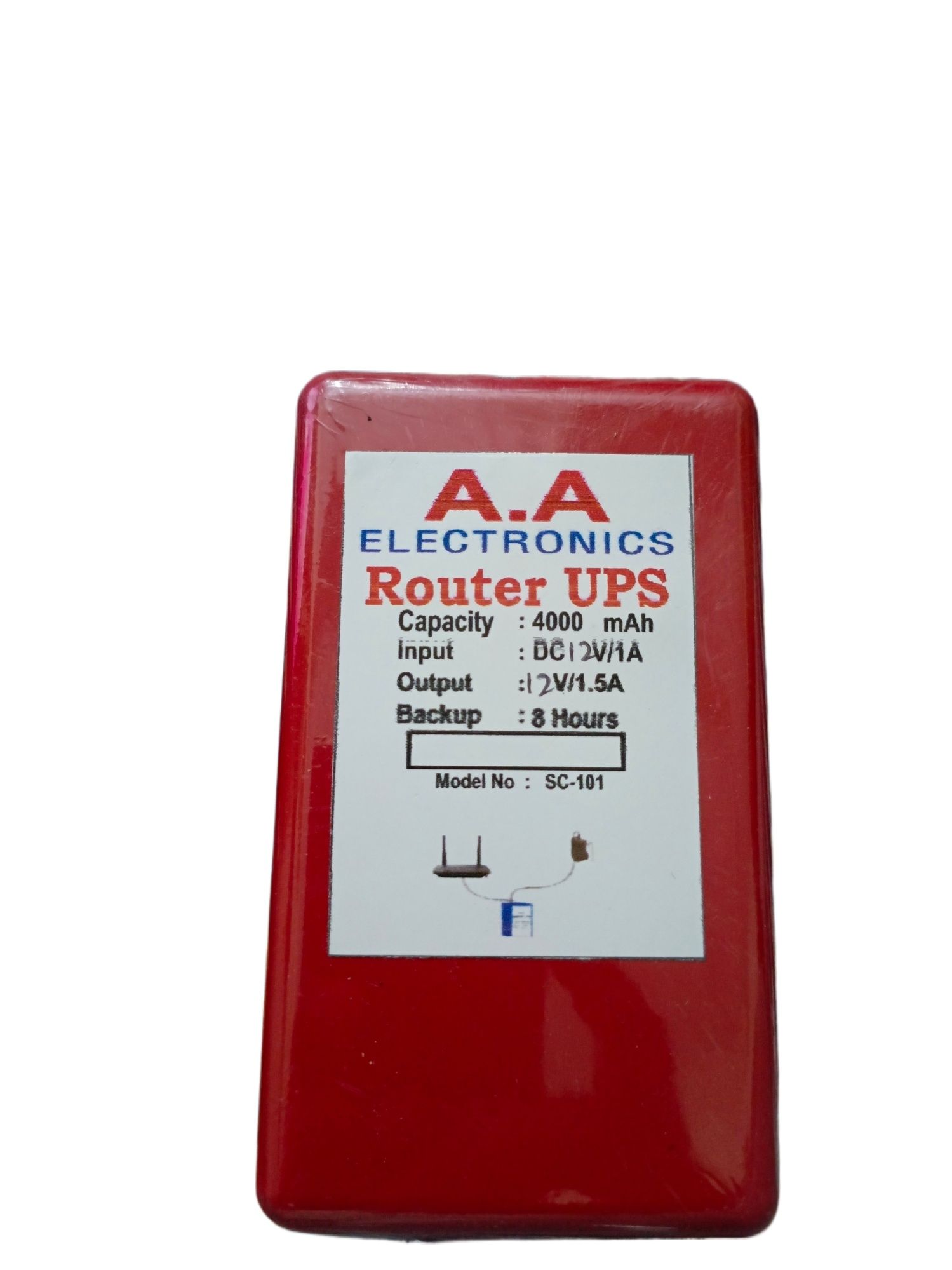 WiFi Router Power Bank 9 Volts - 3 Hours Guaranteed Backup Automatic ...