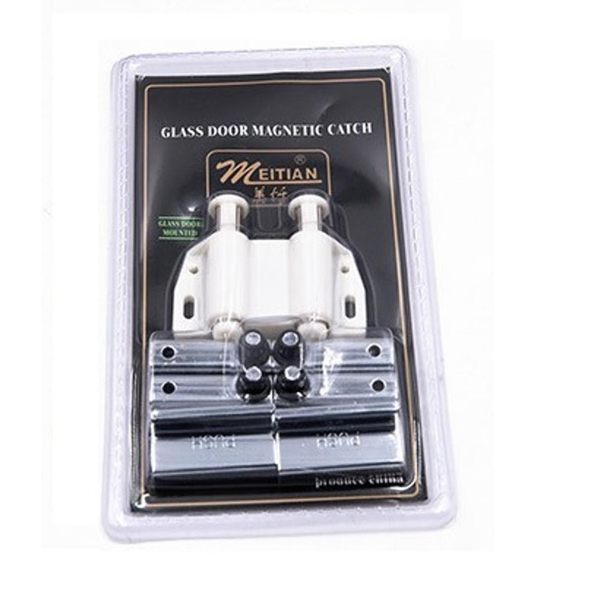 Glass Door Magnetic Catch - Double Push Set - NC | Daraz.pk
