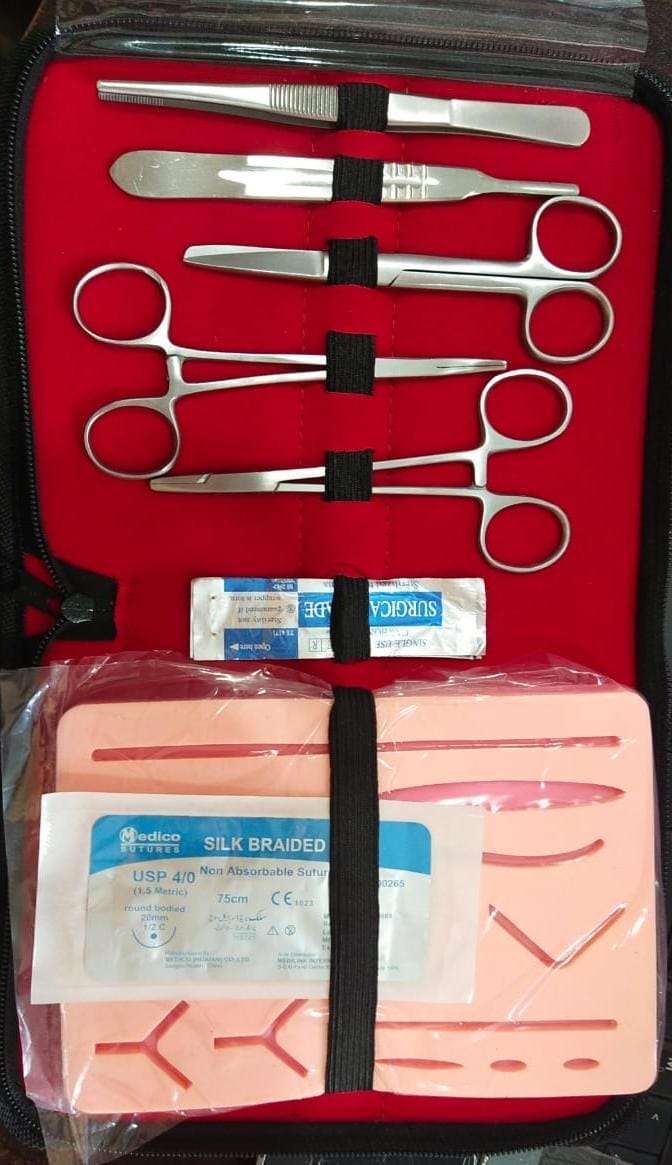 Complete Suture Practice Kit for Medical and Vet Students - Reusable ...