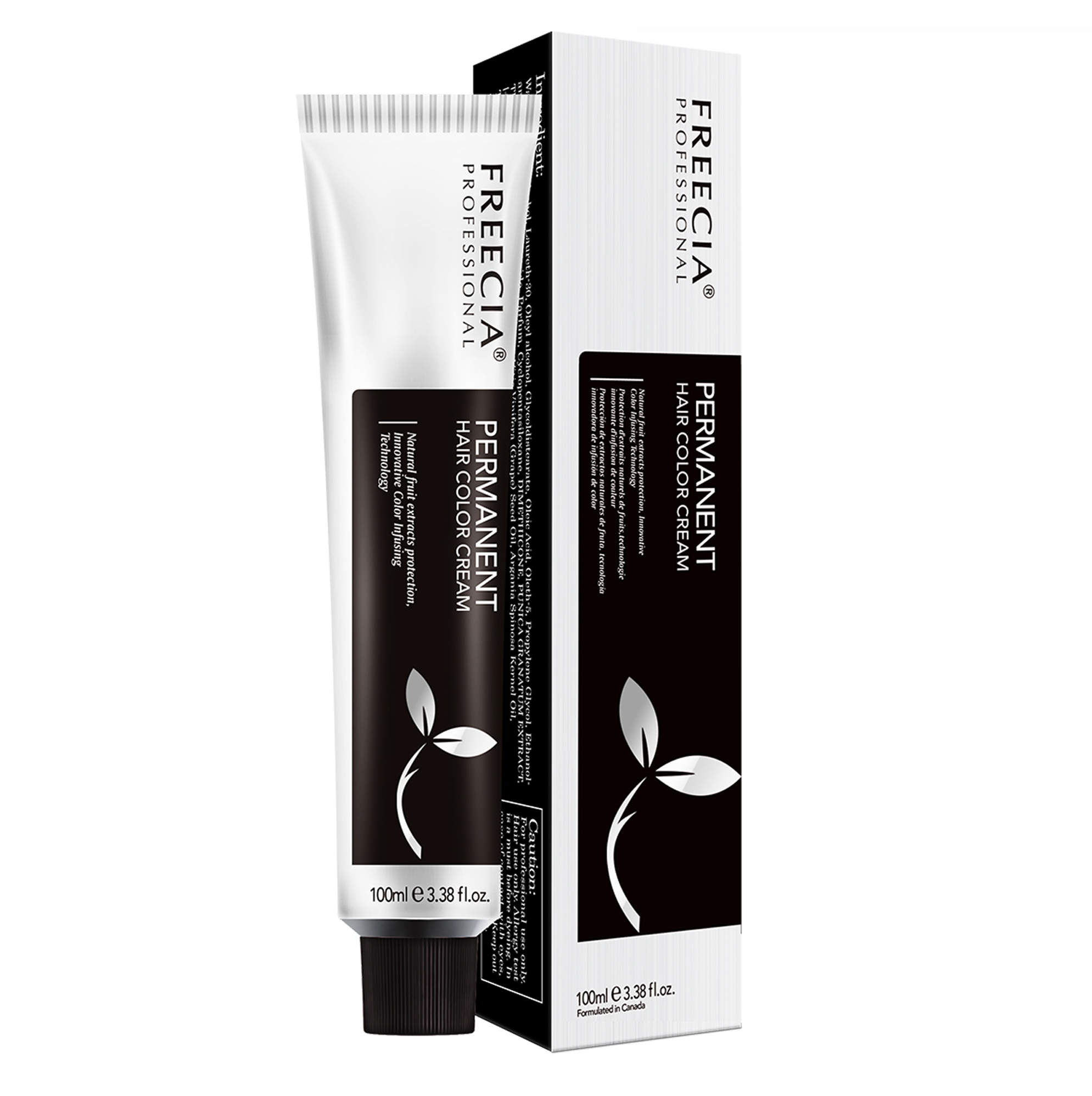 Freecia Professional Hair color (5/11) Light Intense Ash Brown 100ml ...