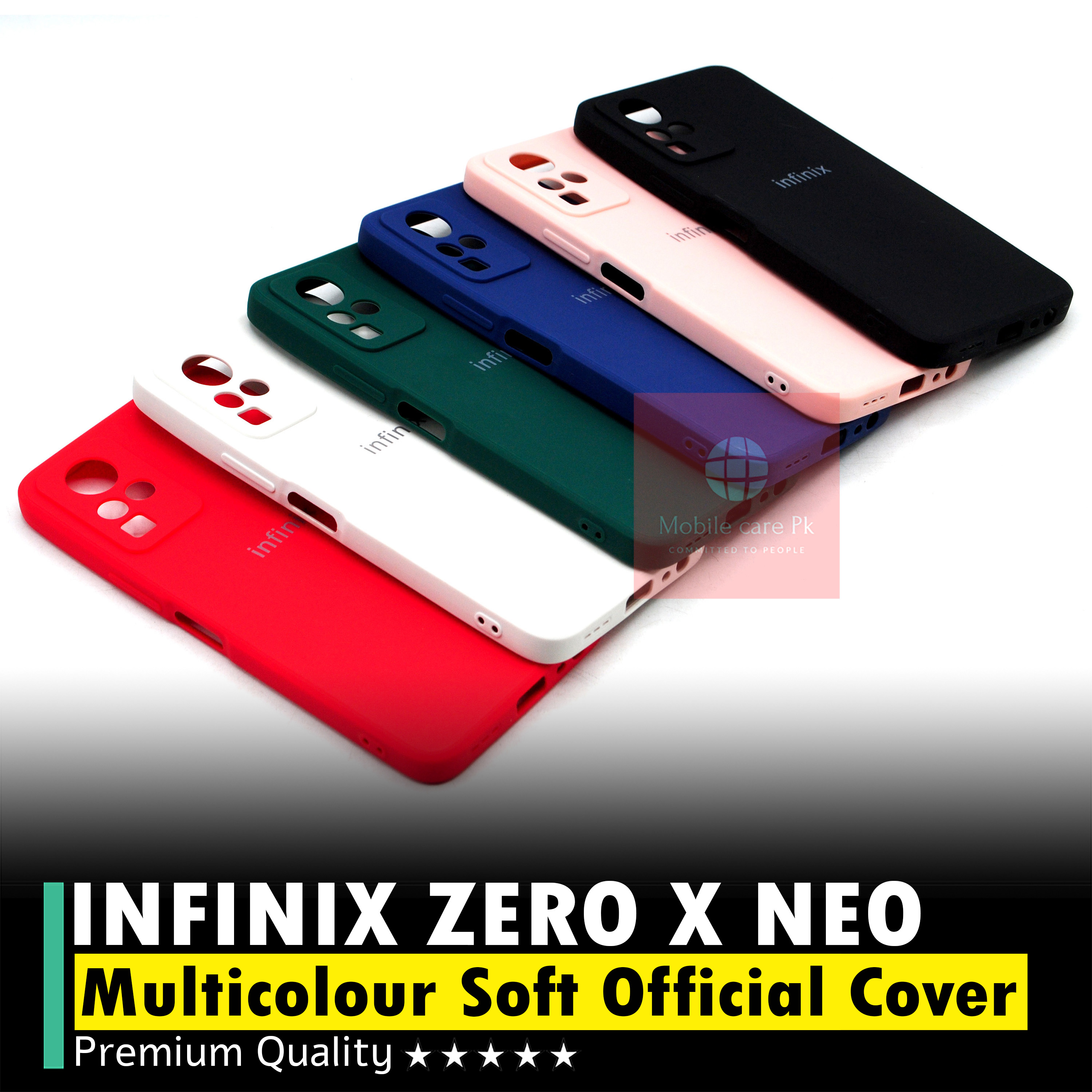 infinix Zero X Neo Back Cover Soft Stylish Camera Protection Cover For ...