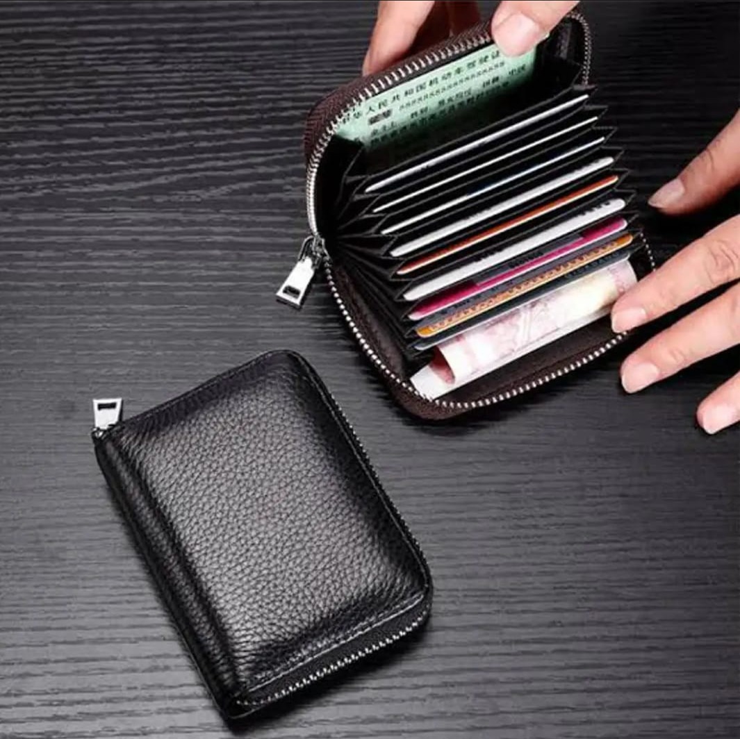 Genuine Leather Wallet for men- Stylish leather Wallet 9 Card holder ...