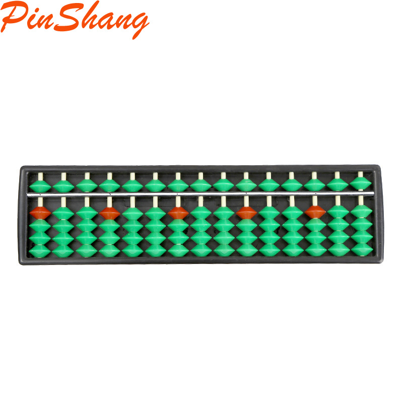 PinShang Kids Abacus 15 Digits Arithmetic Abacus Kids Maths Calculating ...