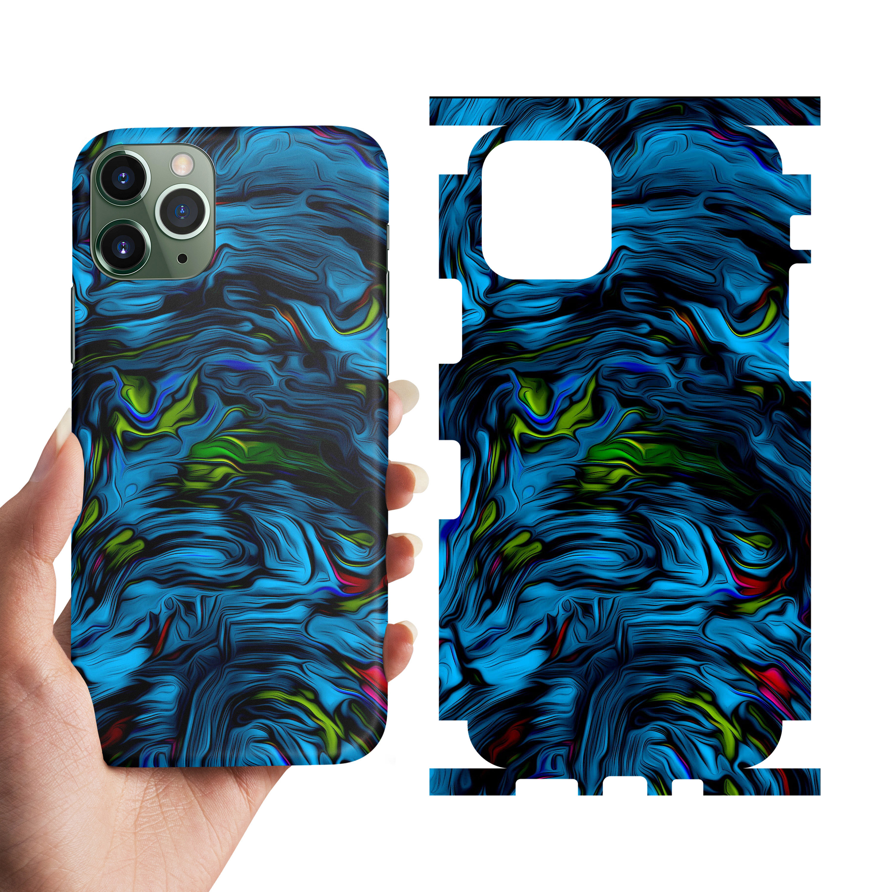 Abstract Art Mobile Skin | zeroqib skins | Premium & Personalized ...