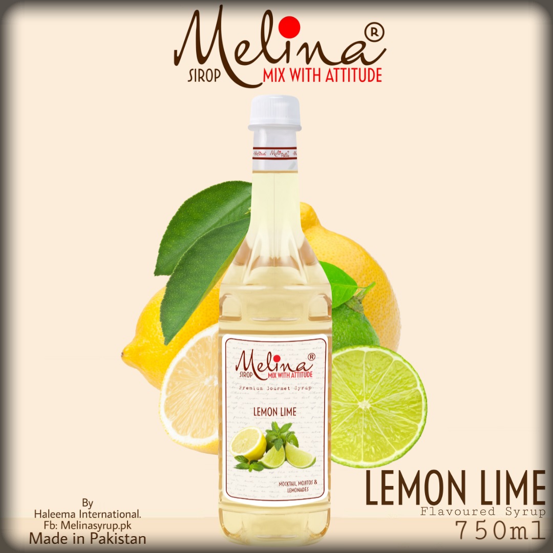Melina - Lemon/Lime Flavored Syrup- 750ml | Daraz.pk