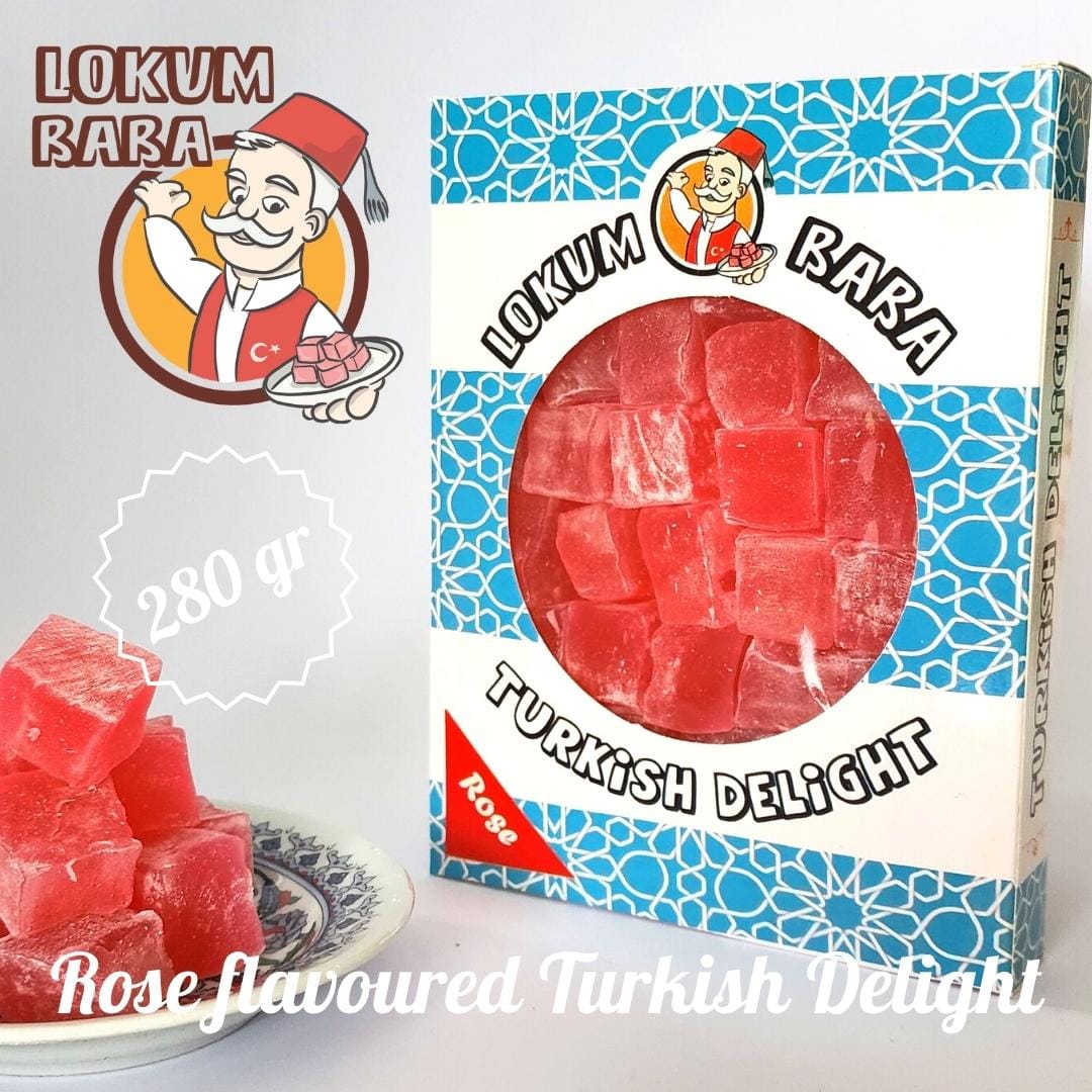 Lokum Baba Turkish Delight, Rose Flavored | Daraz.pk