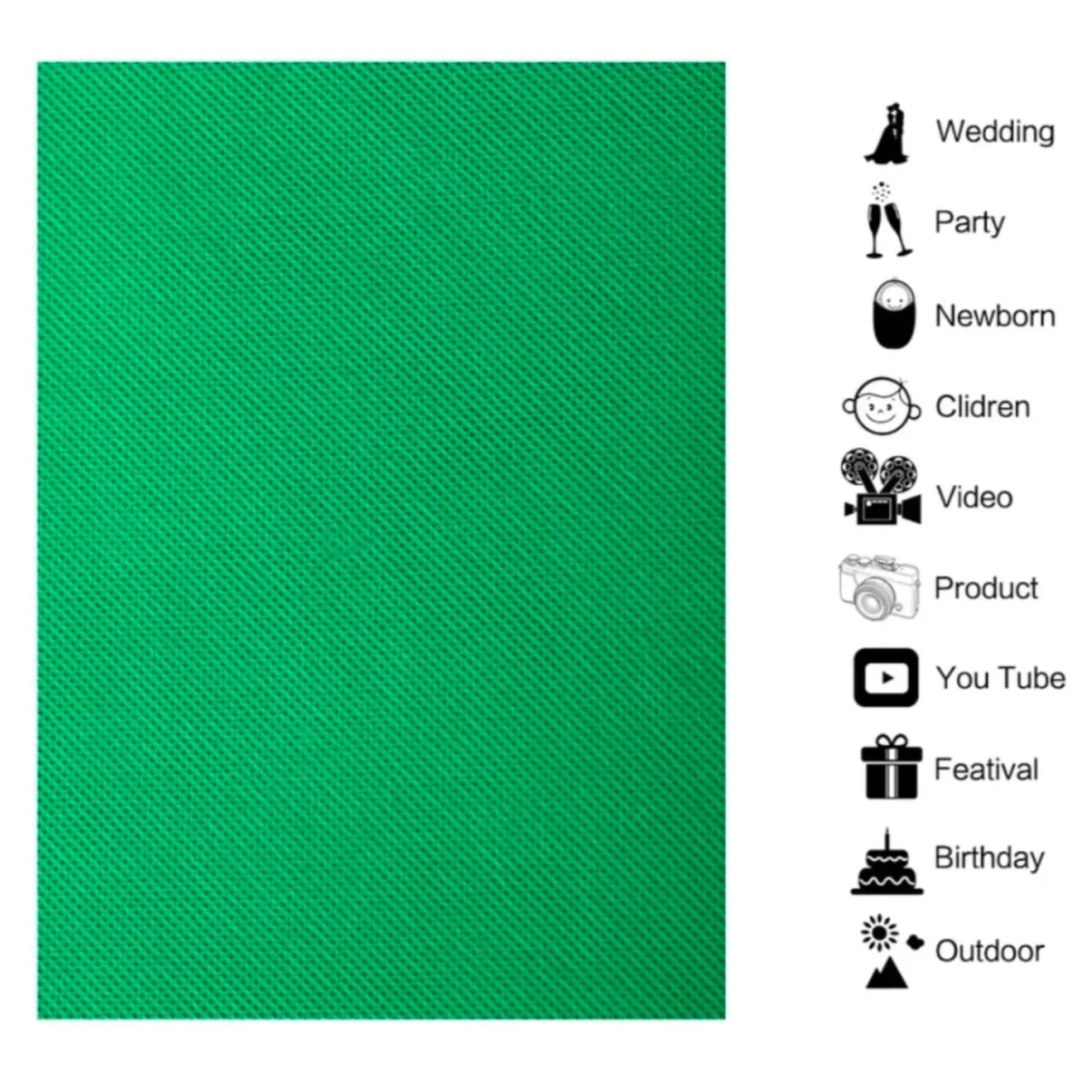 Studio Backdrops Sheet *(10ft*10ft) (All Colors Available)|Joint ...