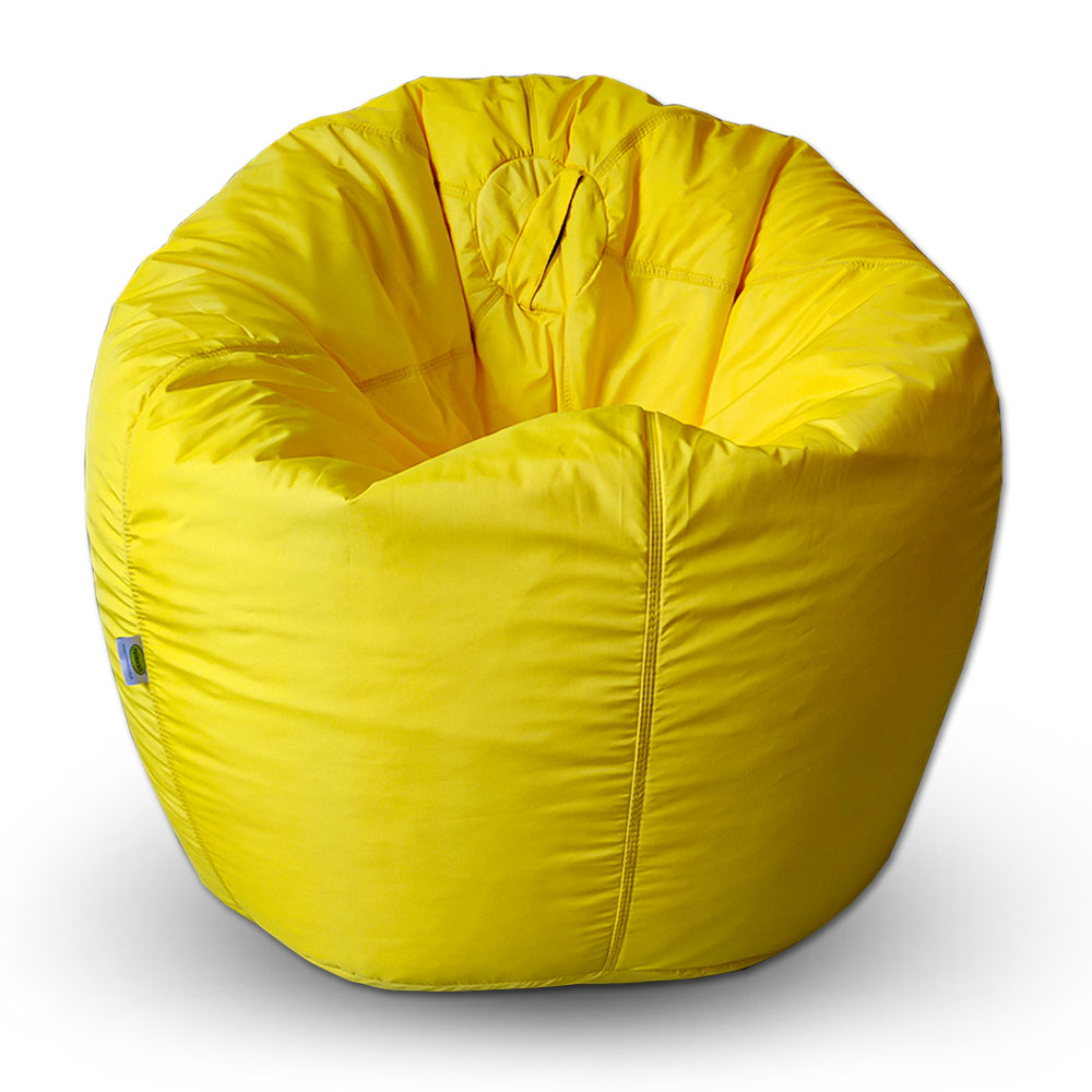 Relaxsit Puffy Plain Fabric Bean Bag Chair - Home Decor Chairs Matching ...