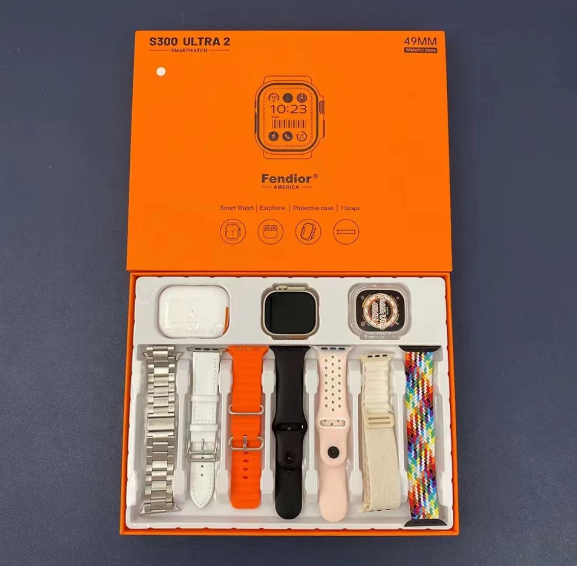 S300 Ultra 2 Smart Watch With Airpods Pro 2nd Gen, 49 mm 2.02 inches ...