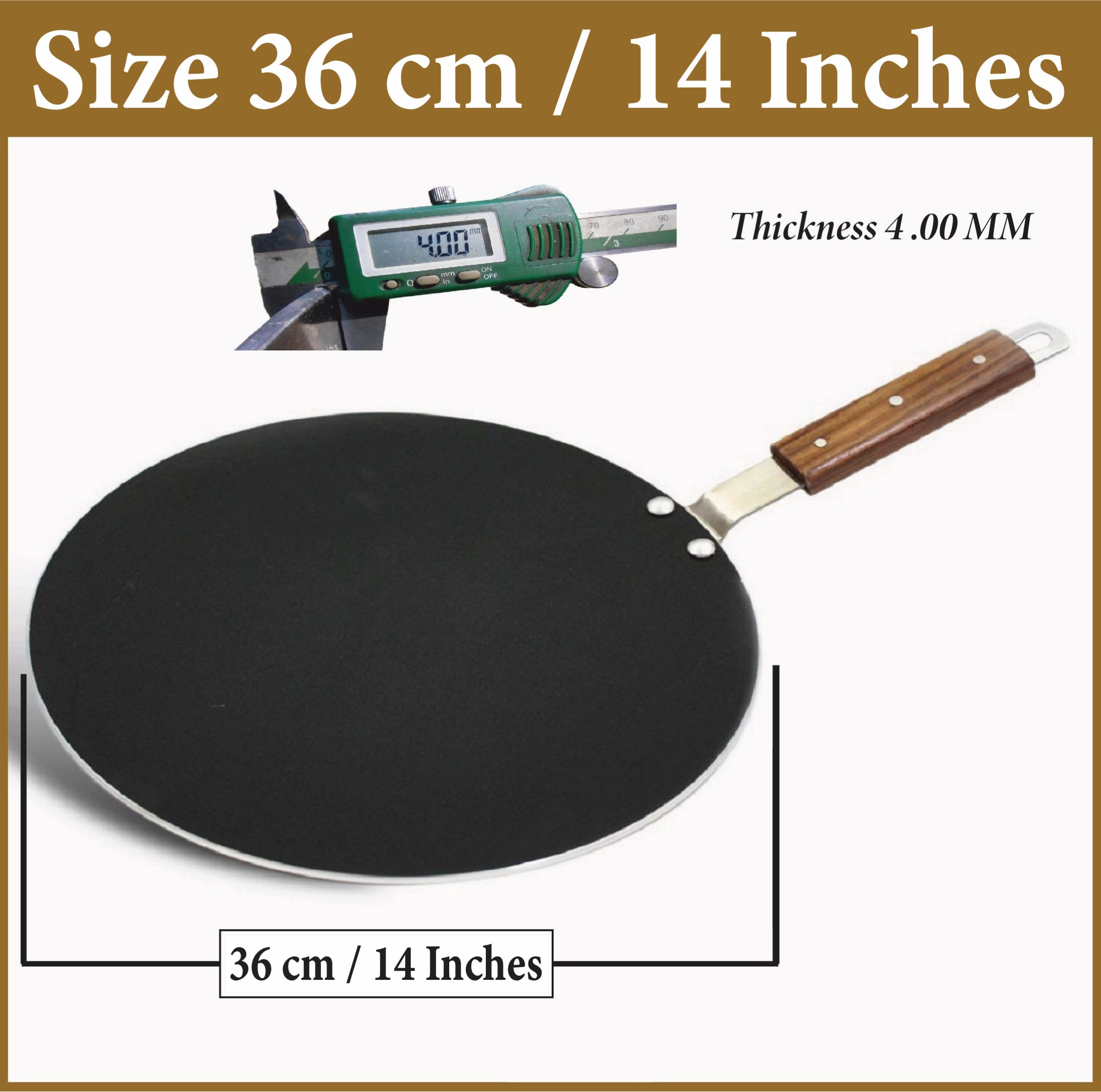 Tawa Non stick 30cm 32cm 34cm Durable Quality Tawa for Roti Nonstick ...