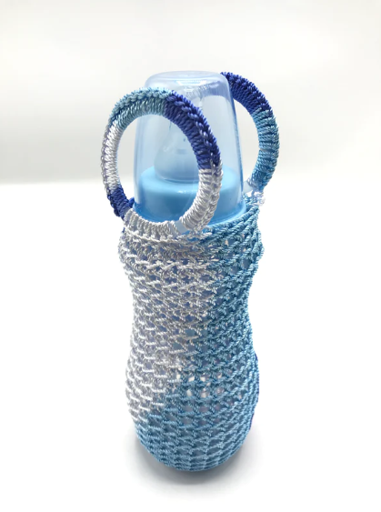 Pack of 3 Crochet Feeder Covers Fancy Feeder Bottle Cover with Ring ...