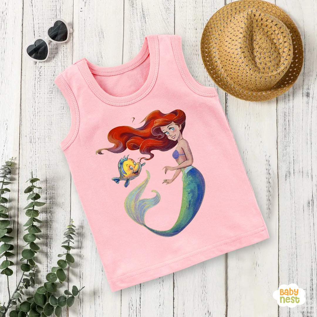 BBS-154 - Little Mermaid - Sandos For Kids - Pink | Daraz.pk