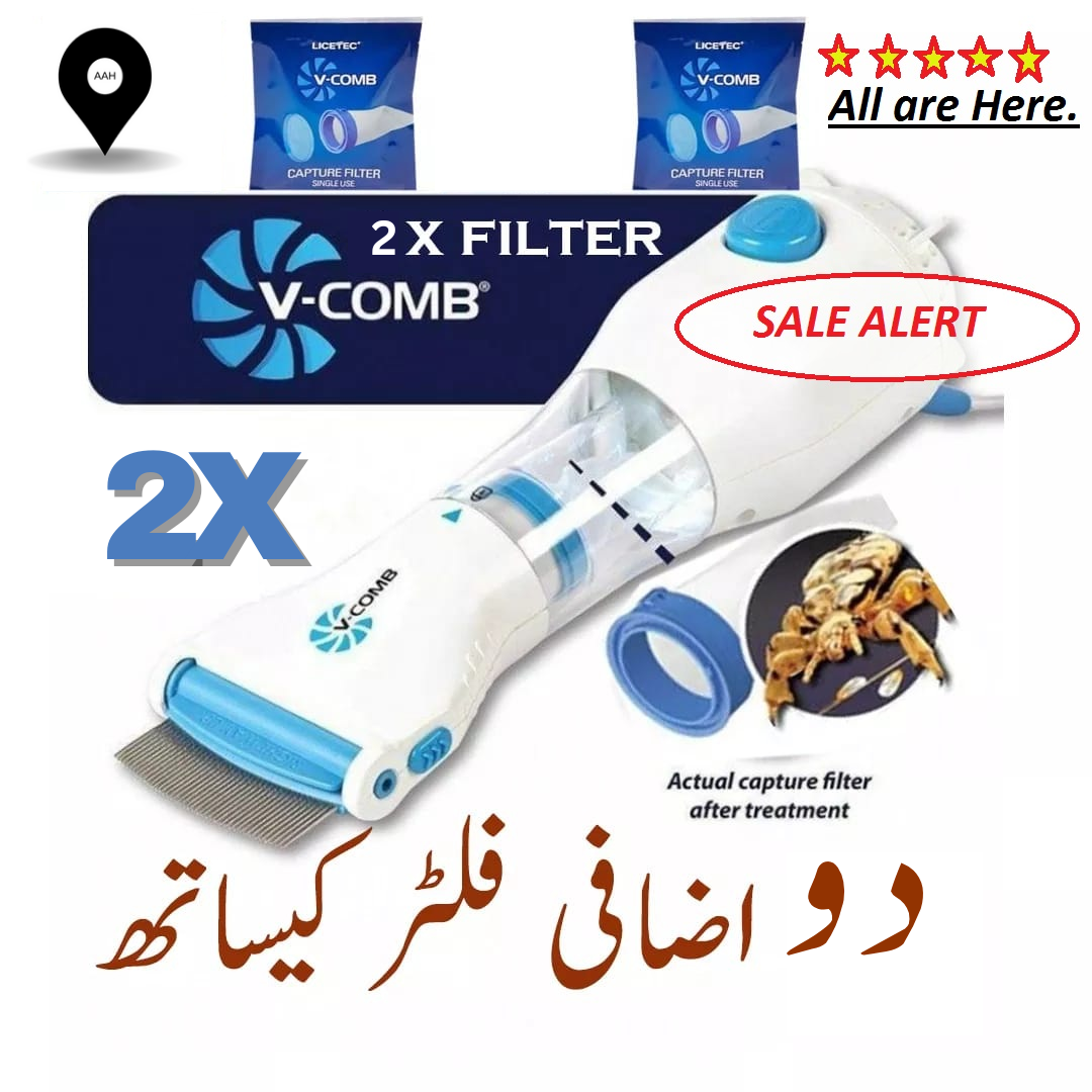 V Comb Head Lice Machine With Filter V Comb Head Lice Treatment Machine ...