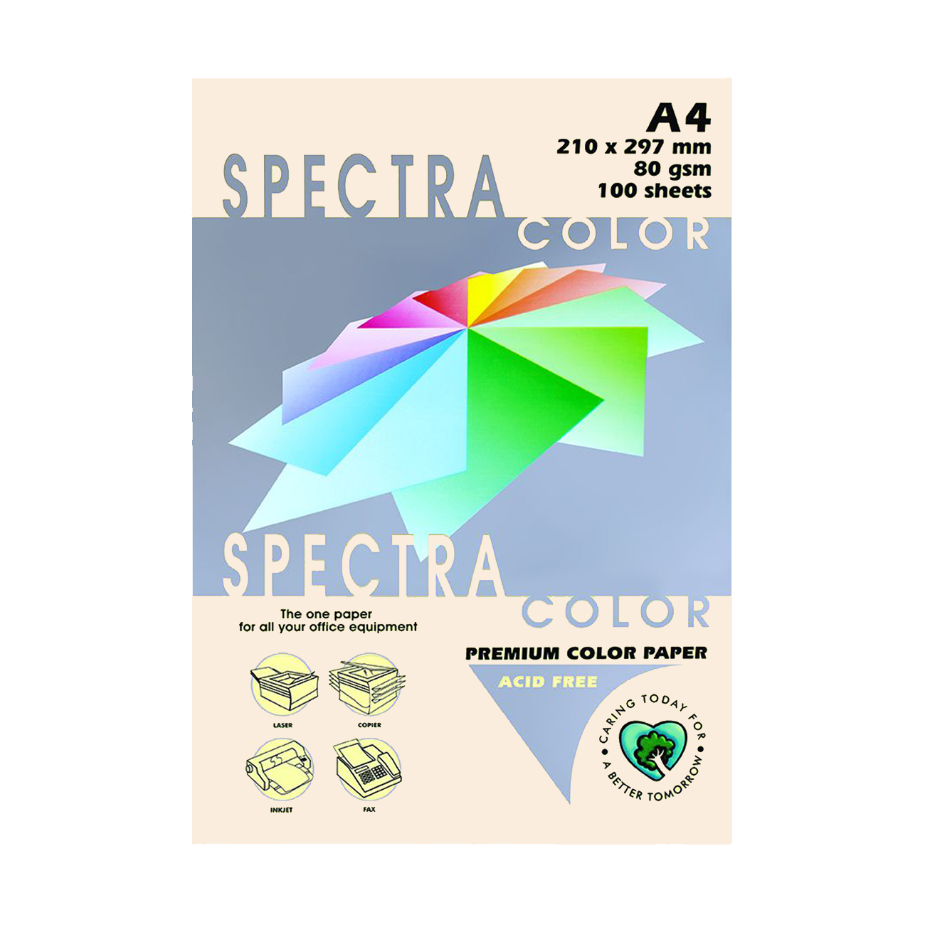 Imported Color Colour Paper 100 Sheets, 80 gsm, Premium Multi Colors ...