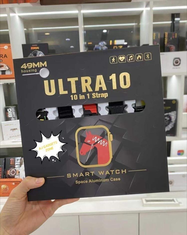 Ultra 10 in 1 Straps | Smart Watch | Daraz.pk