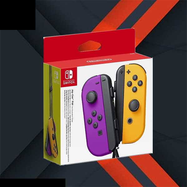 Nintendo Switch Controller Joy-Con (L/R) Purple Neon Yellow Joy-Con ...