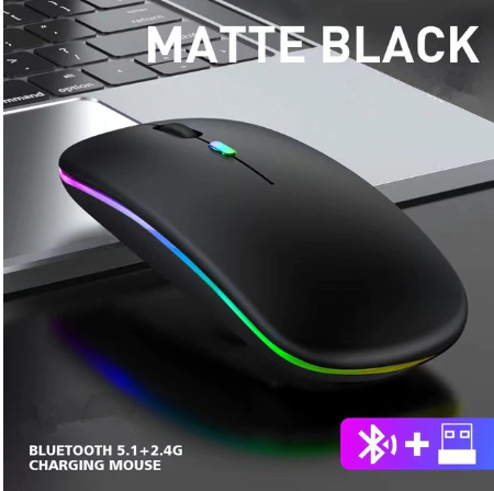 Rechargeable Bluetooth Mouse for Pc Gamer Wireless Bluetooth Silent ...