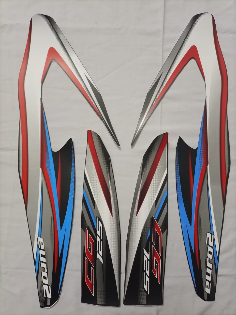 Tanki Tapa Sticker 2015 Model Honda 125 ( COMPLETE SET ) | Daraz.pk