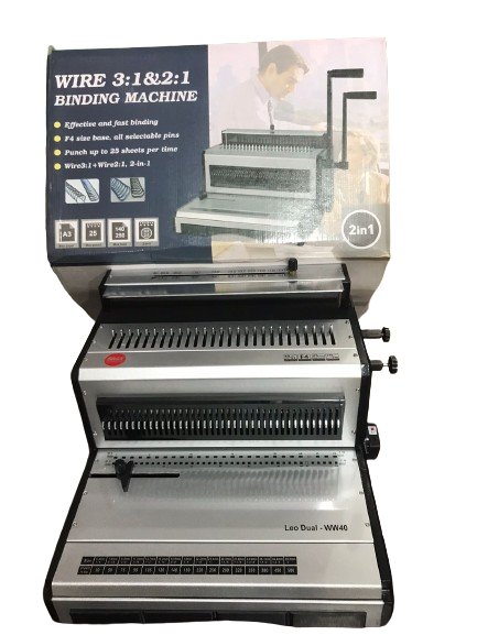 IBICO Binding Machine Leo Dual WW40 – 25 Sheets Punching, 250 Sheets ...