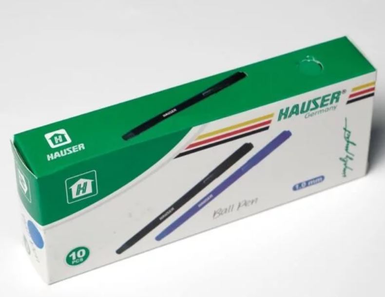HAUSER BALL PEN NEW 10 PCS IN BOX SMOOTH WRITING | Daraz.pk