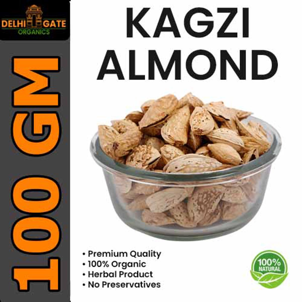 Kagzi Almonds With Shell / Nuts ( Abdul Wahidi Kaghzi Badam / Abdul ...