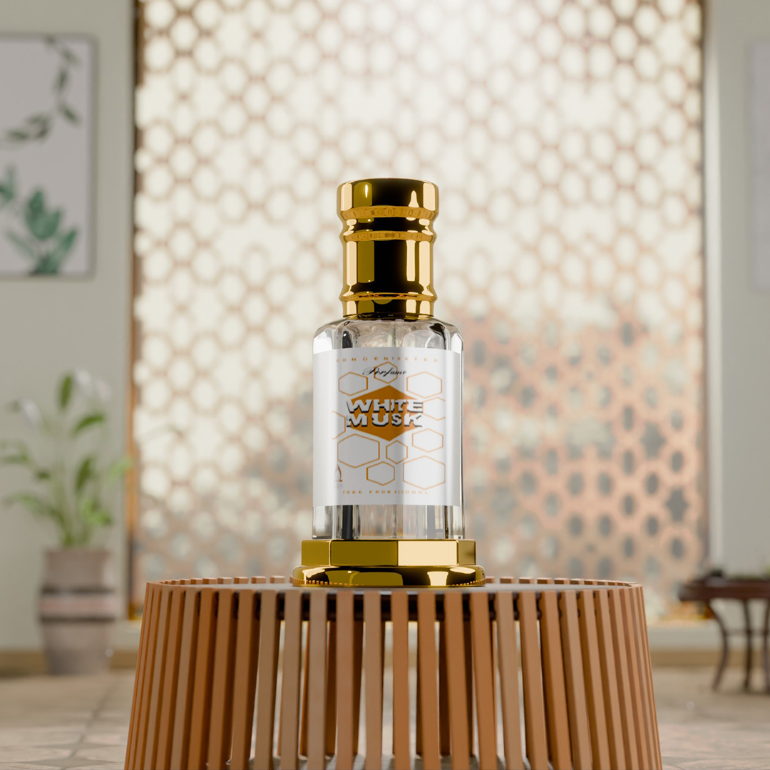 White Musk by Musk Al Mahal | Concentrated Perfume Attar Oil | Daraz.pk