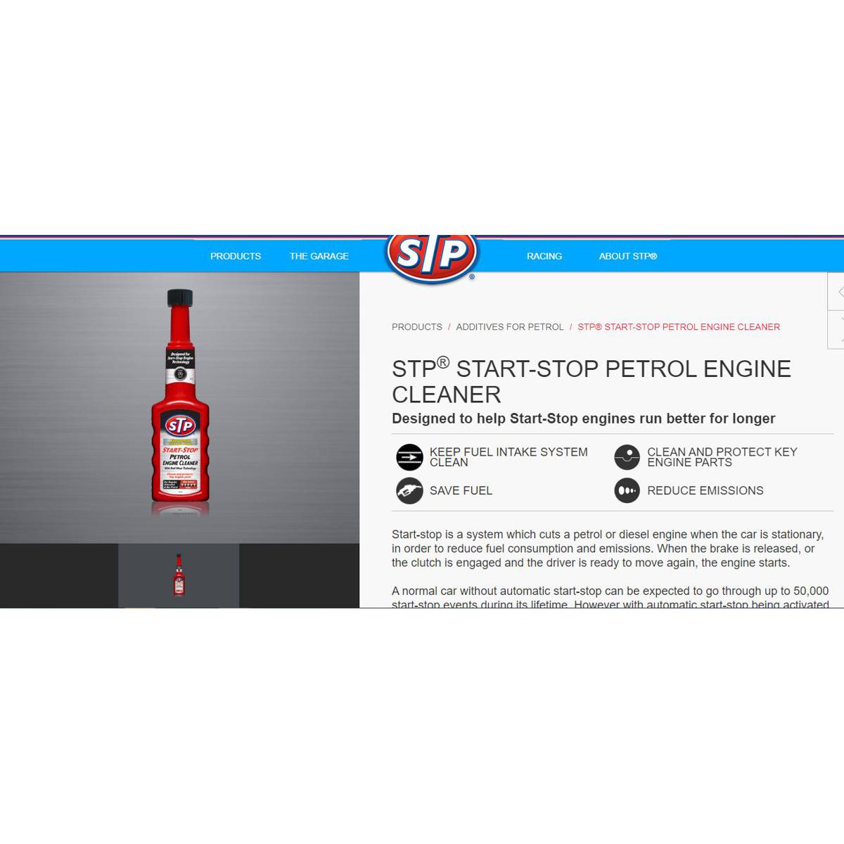 STP Start Stop Petrol Engine Cleaner 200ml made in UK | Daraz.pk