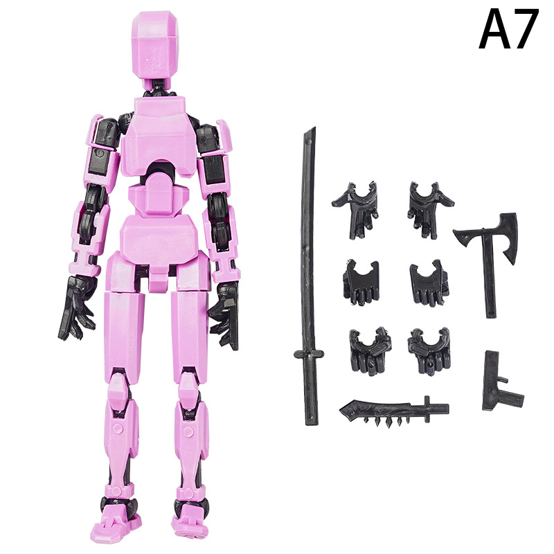 Titan Robot Action Figure 3D Printed With Full Articulation For Stop ...