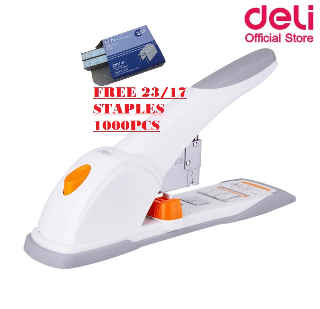 Effortless Heavy Duty Stapler for 120 sheets (FREE STAPLES) E0486 ...