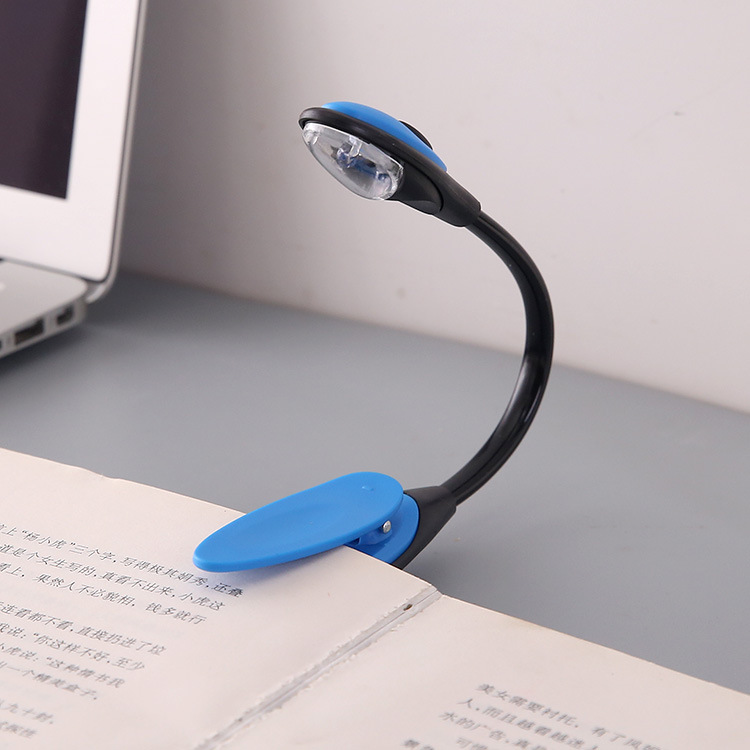 Flexible LED Lamp Book Reading Lamps For Students Clip-On Book Light ...