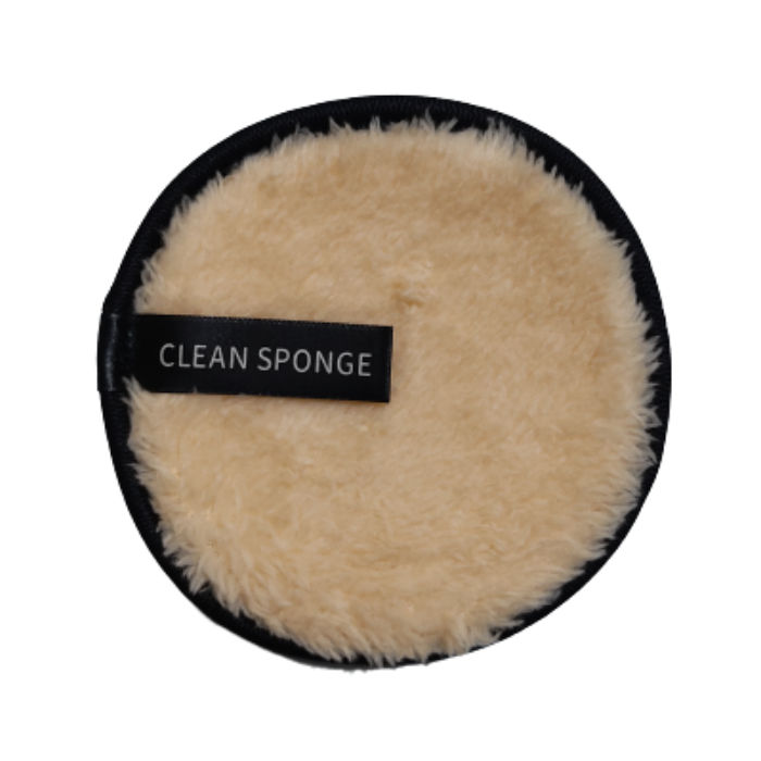Reusable Microfiber Makeup Remover Sponge Gently Removes Heavy Makeup ...