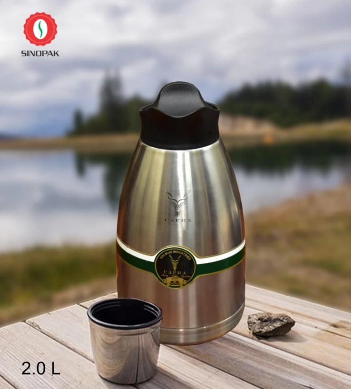 Capra 2.0 Litre - Thermos Flask Vessel - Unbreakable | Daraz.pk