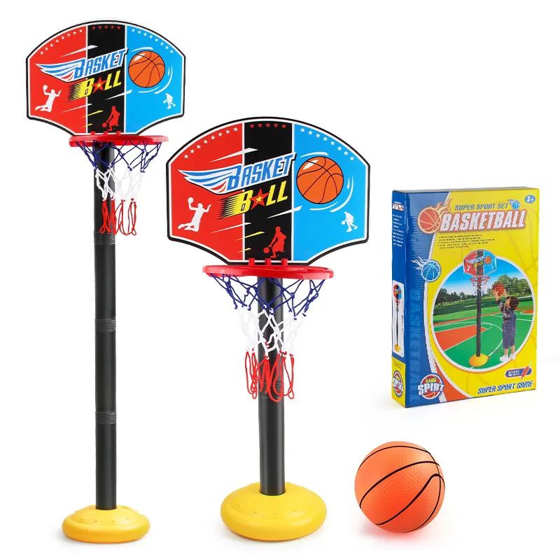 Kids Adjustable Basketball Hoop Set Stand Rack For Kids and Toddlers ...