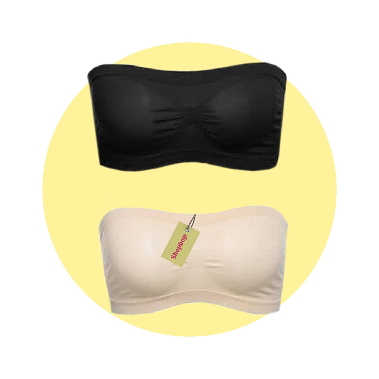 SHOPBOP Strapless Bra Soft & Non Padded Tube Bra for Girls Bandeau Bra ...