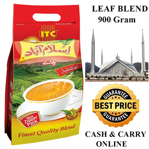 Islamabad Tea 1 Kg (900 g) Leaf Blend Black Tea with New Zipper Pack ...