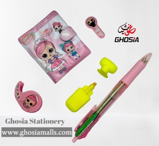 Stationery Gift Set For Kids With Cute Baby Doll Pocket Diary ...