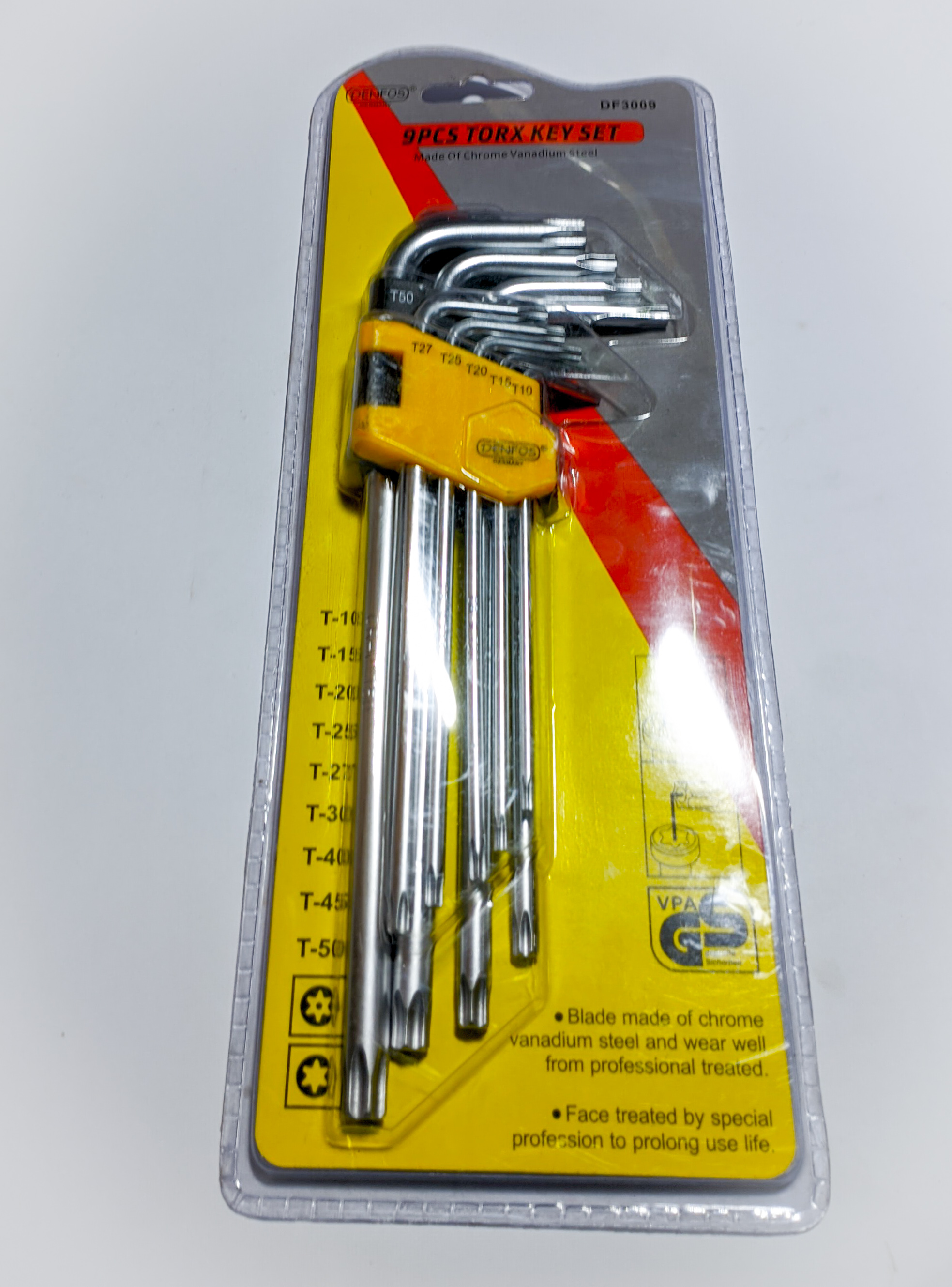 Star L Key Set Elky Set Elki Set Allen key Set (Heavy Duty) Extra Long ...