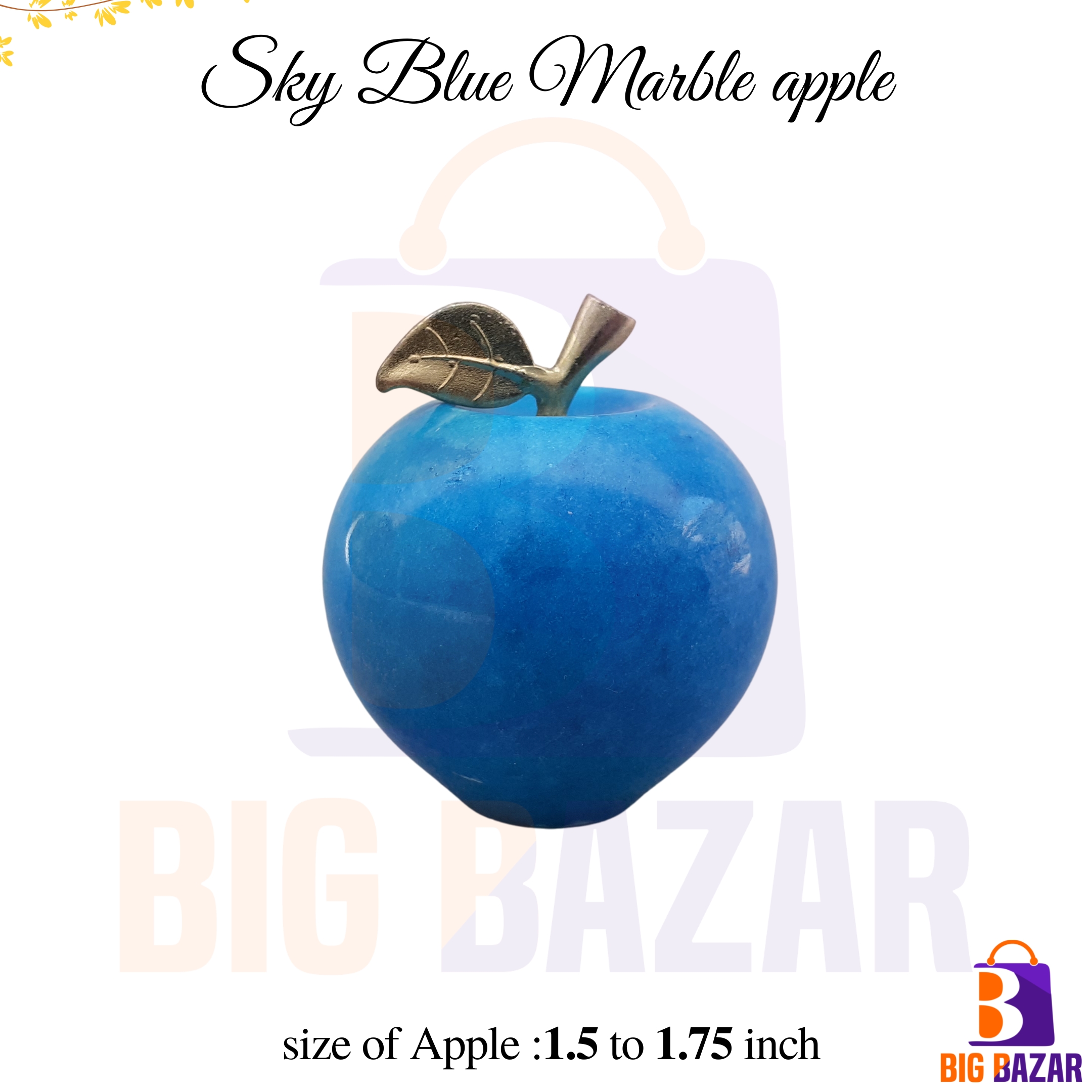 Premium Decorative Marble Apple, Onyx Decoration, Decorating item for ...