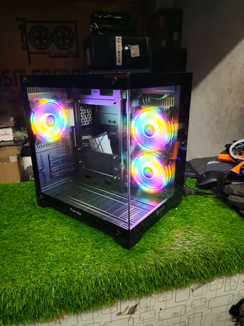 BOOST PANDA GAMiNG PC CASE BLACK WiTHUT FAN | Daraz.pk