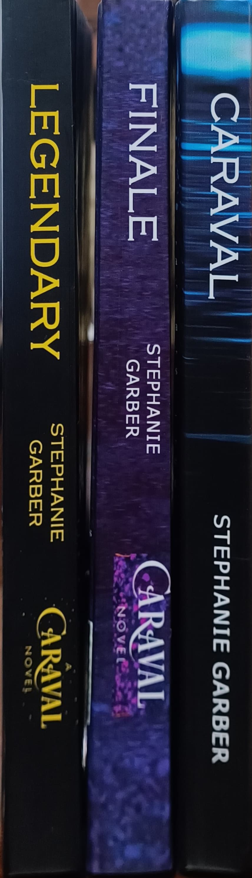 Caraval Series Hard Cover: Caraval, Legendary, Finale By Stephanie ...