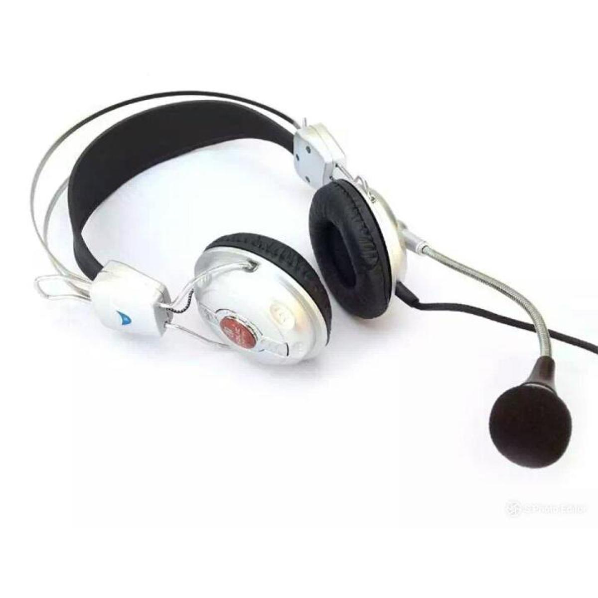 Solic SLR-818 HeadSet Stereo Pin With Mick Light Weight Headphone ...