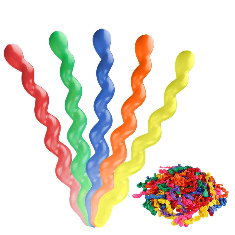 Pack Of 10 - Long Balloons 4Ft Long Snake Balloons | Daraz.pk
