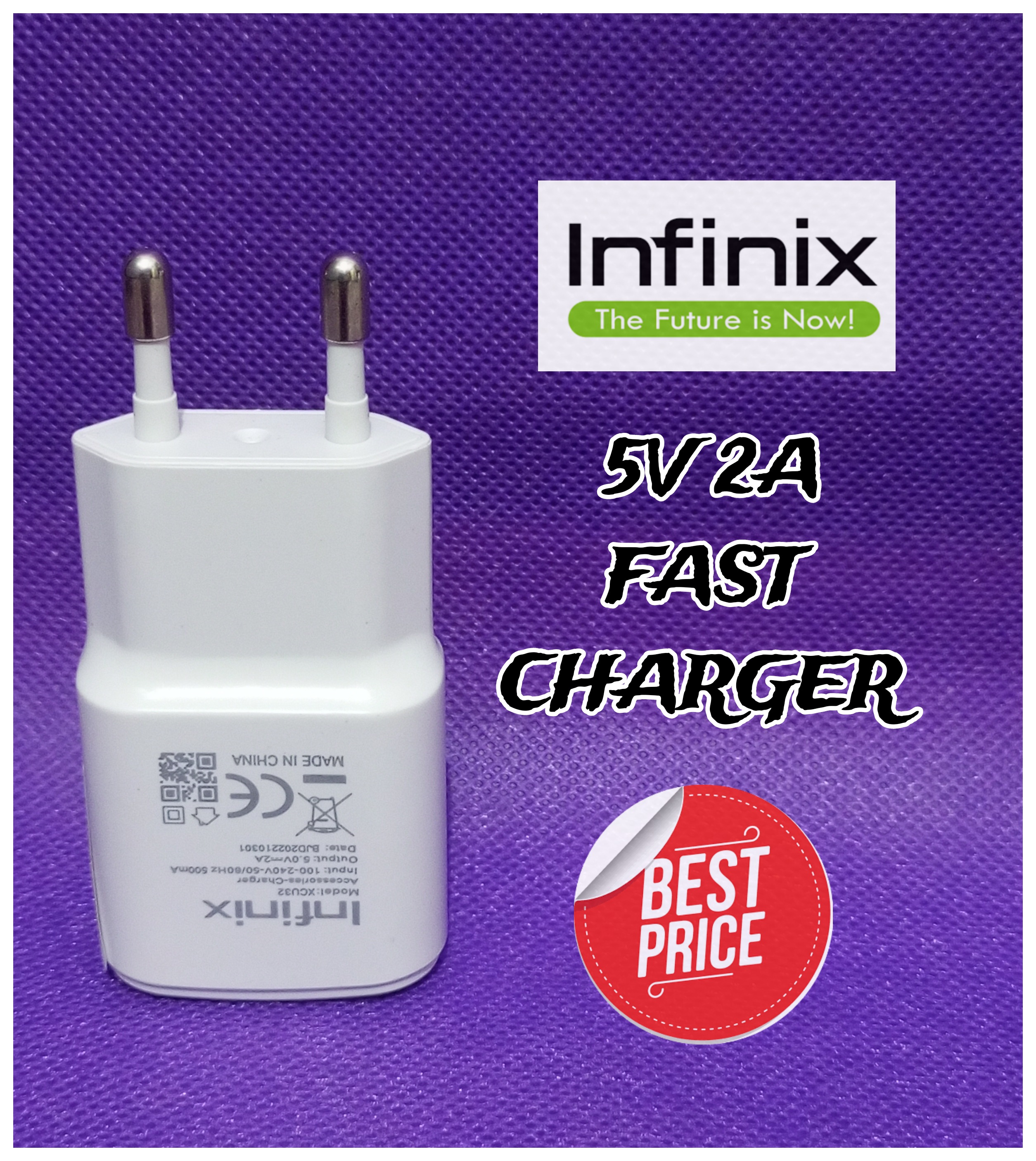 Infinix fast charger 5V and 2A fast charging adapter | Daraz.pk