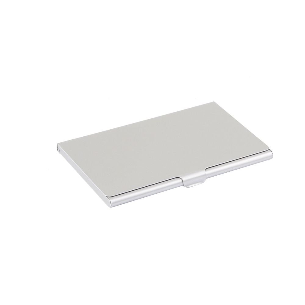 【happy one】Creative business card stainless steel Aluminum Holder Box ...