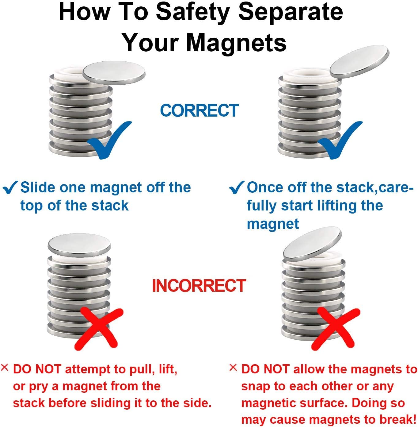 10pcs NdFeB 10x1.5mm full-size super strong magnet Permanent | Daraz.pk