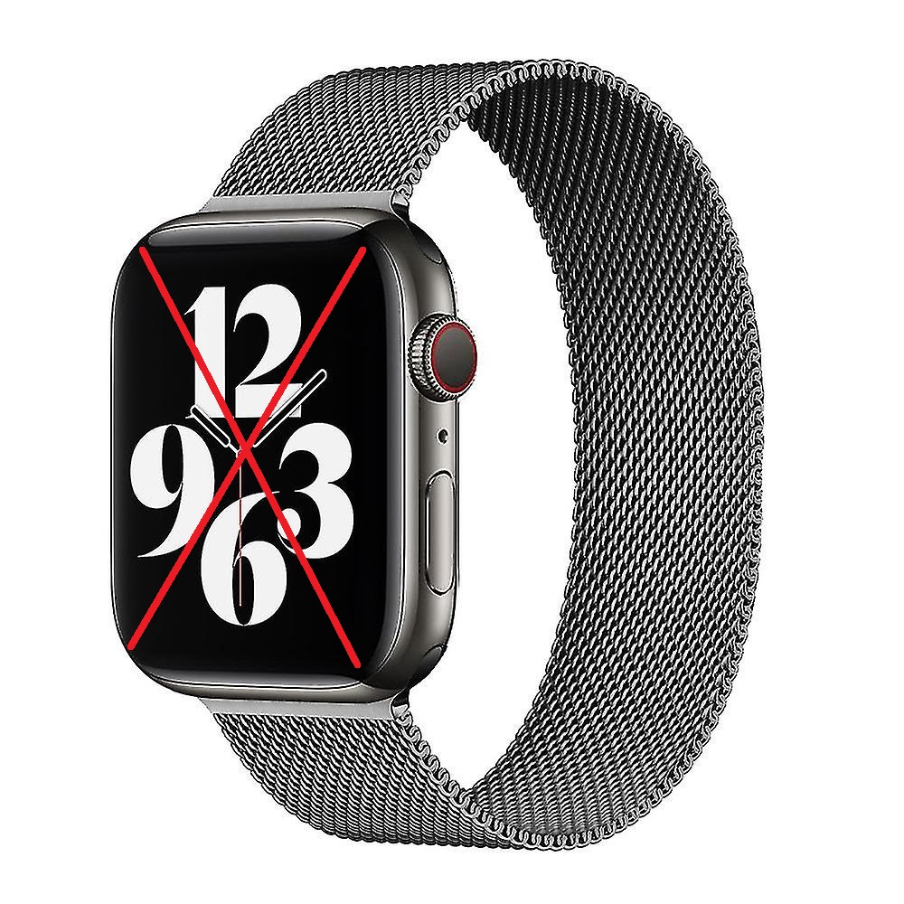 High quality magnetic milanese chain straps for 44/42/45/49mm smart ...