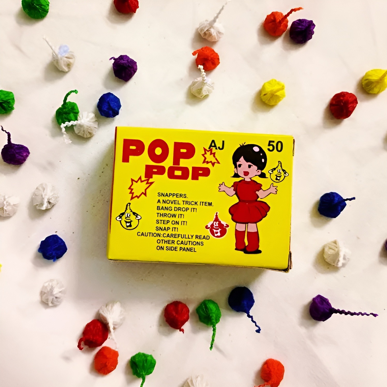 PACK OF 5 - POP POP SNAPPERS FIREWORKS Patakay for Children 50 ...