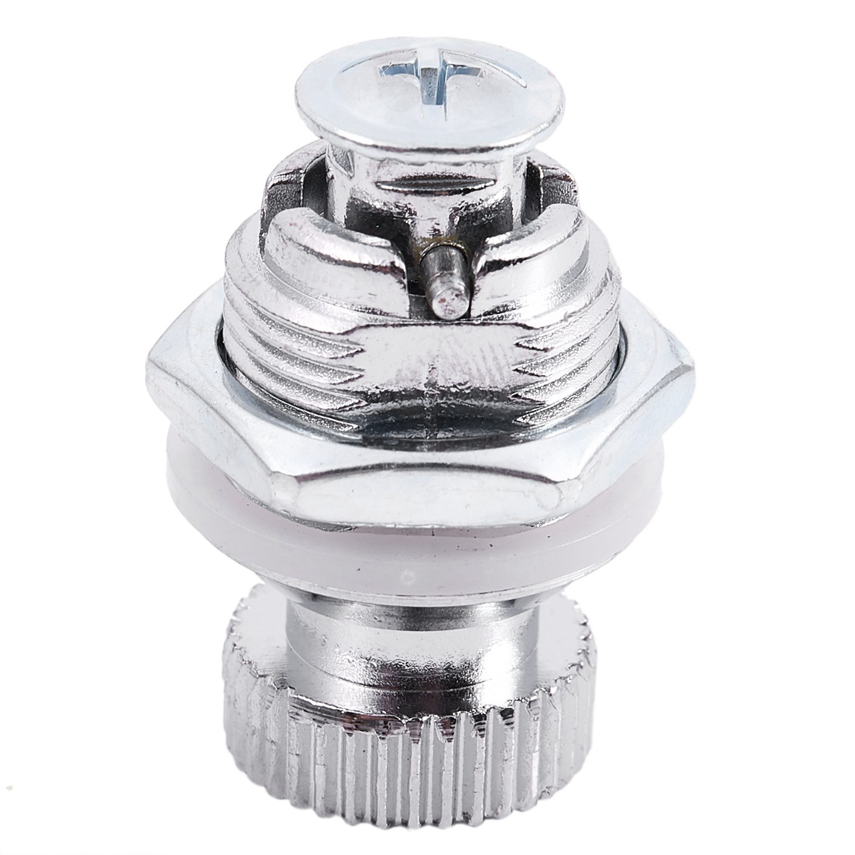 External thread cam lock-4 x lever lock without key-silver | Daraz.pk